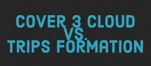 Cover 3 Cloud Coverage vs Trips Formation | Zone Defense