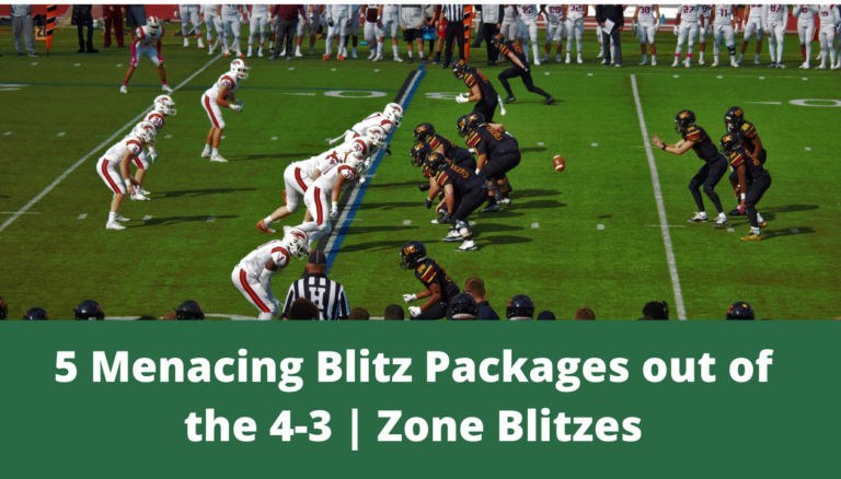 5 Menacing Blitz Packages out of the 4-3 Defense | Zone Blitzes